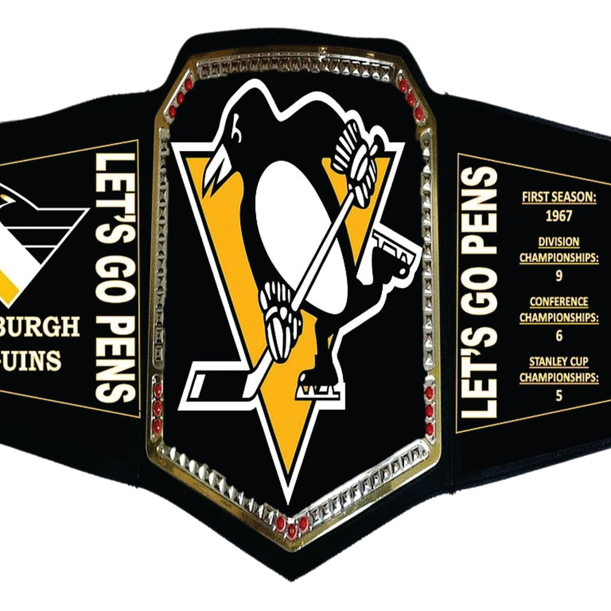 Pittsburgh Penguins WWE Legacy Title Belt