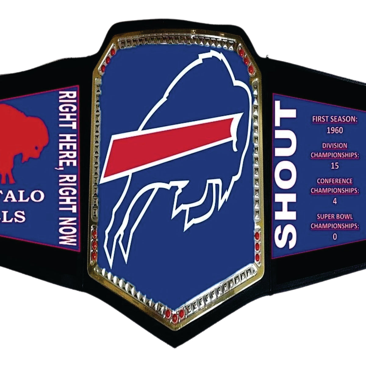 Buffalo Bills WWE Legacy Title Belt