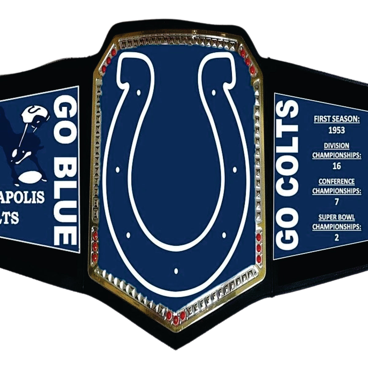 Indianapolis Colts WWE Legacy Title Belt