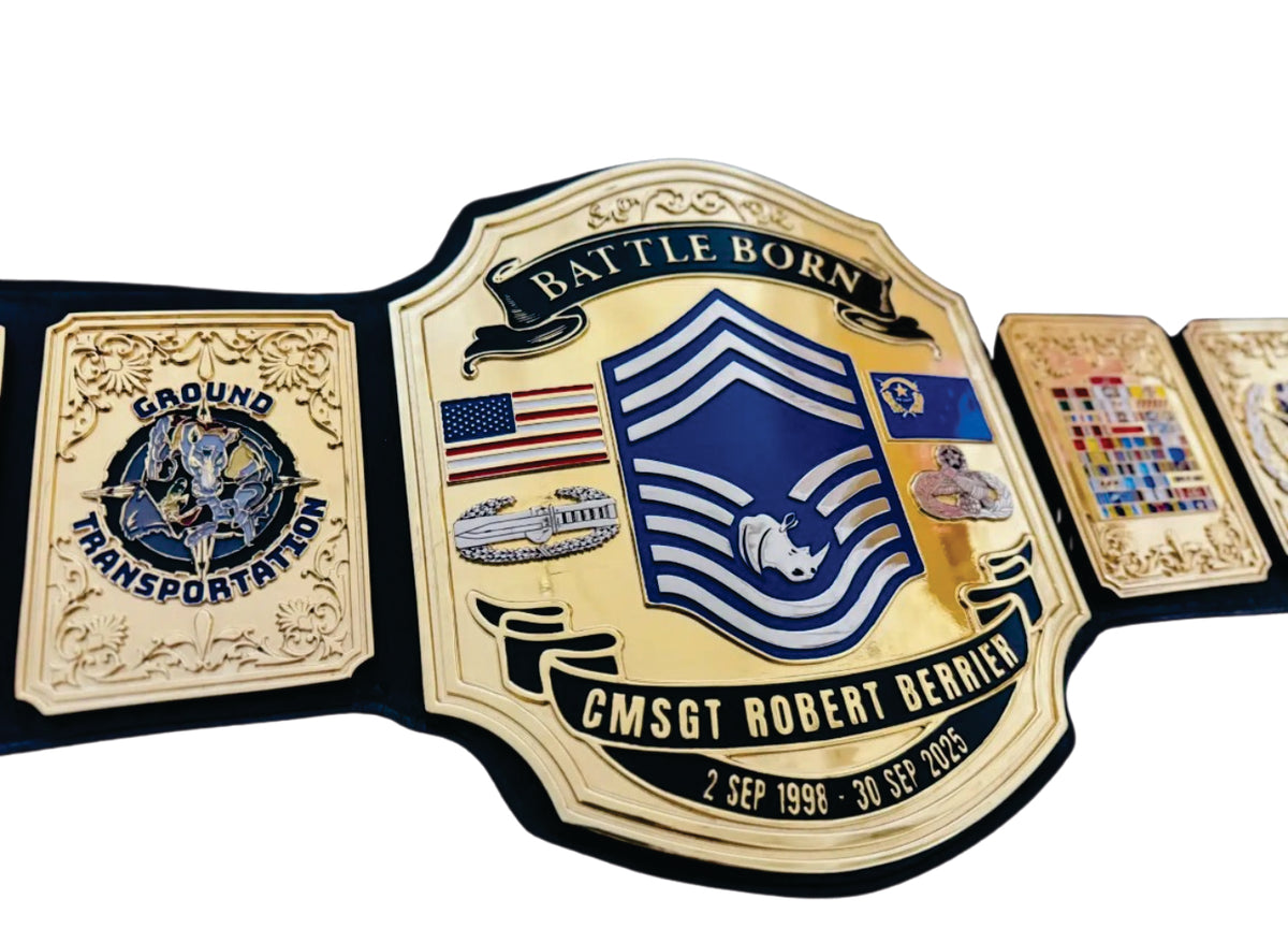 Battle Born CMSGT Robert Berrier Championship Belt