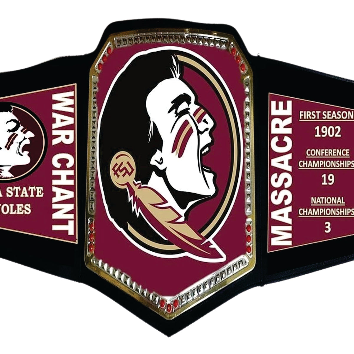 Florida State Seminoles WWE College Legacy Title Belt
