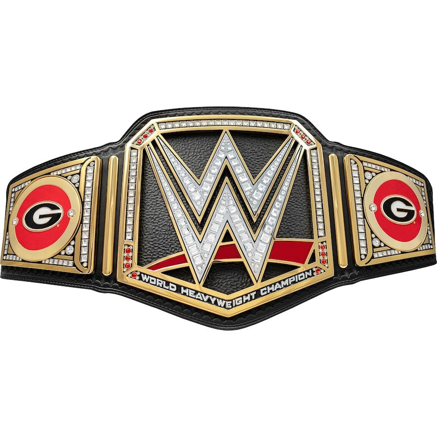 Georgia Bulldogs WWE Championship Replica Title Belt