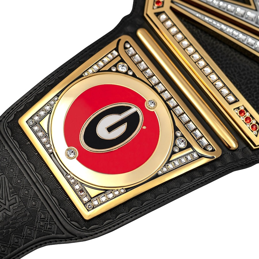 Georgia Bulldogs WWE Championship Replica Title Belt