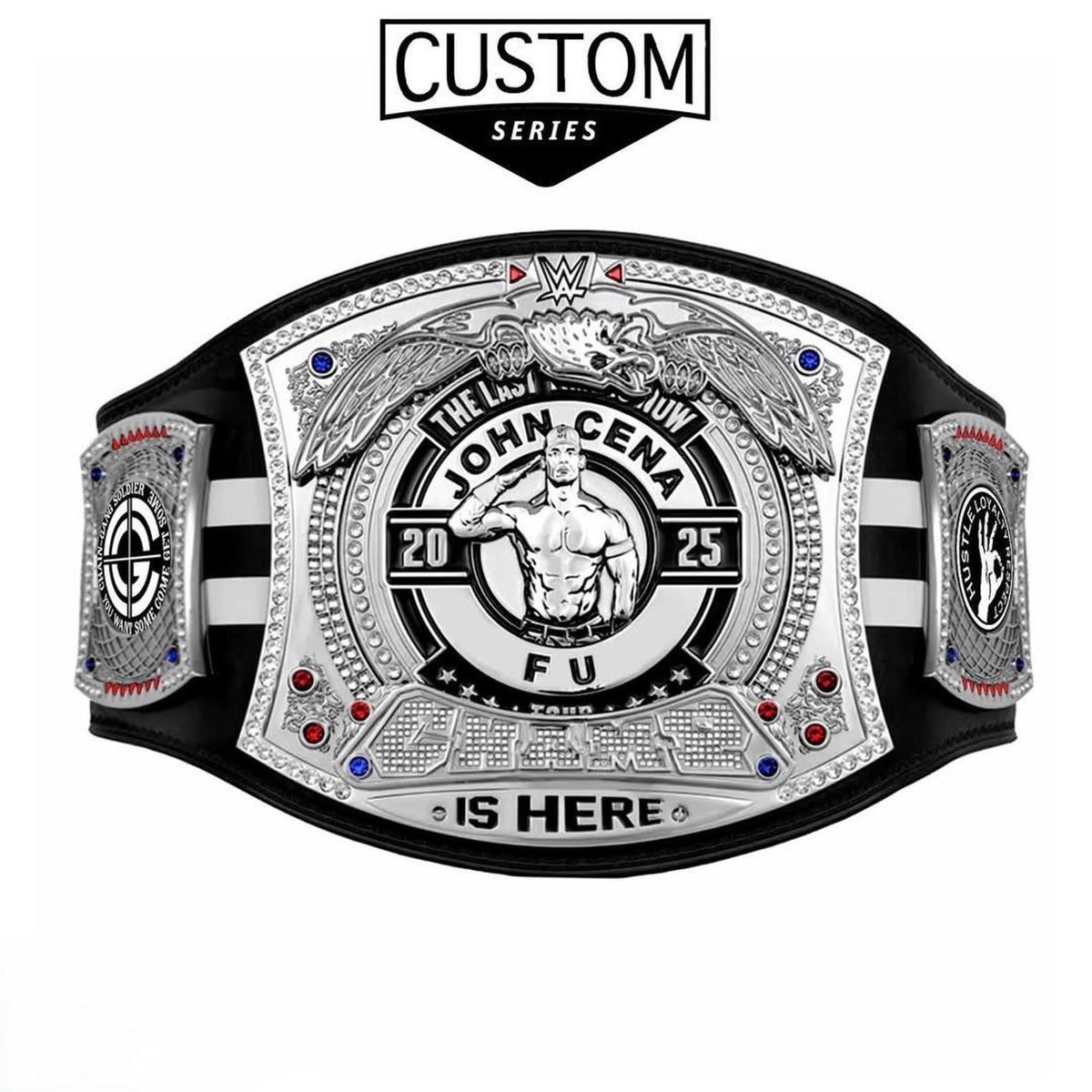 John Cena Custom Spinner Belt – Collector's