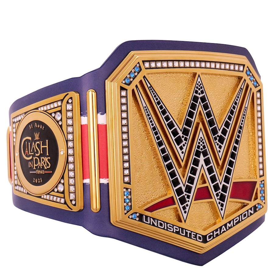 WWE Clash In Paris 2025 Replica Title Belt